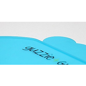 guzzie+Guss Perch Silicone Table Chair Placemat, Made of Food Grade Silicone, Easy to Clean, Dishwasher Safe, Green