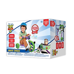 Fly Wheels Disney Toy Story Ride-On 10" Tricycle with Sounds - Toddler Bike Trike, Ages 18-36M, for Kids 33”-35” Tall - 35 lbs. Weight Limit