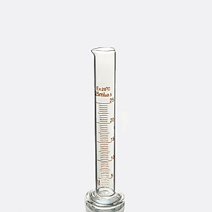25ml Graduated Glass Cylinders Measuring Cylinders Glass Test Jar Borosilicate Glass Heat Resistance Accurate Measure For Research Lab Industry Teaching Home Brewing Wine Liquor Test (25ml)