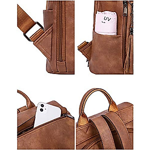 Telena Travel Backpack Purse and Crossbody Bags