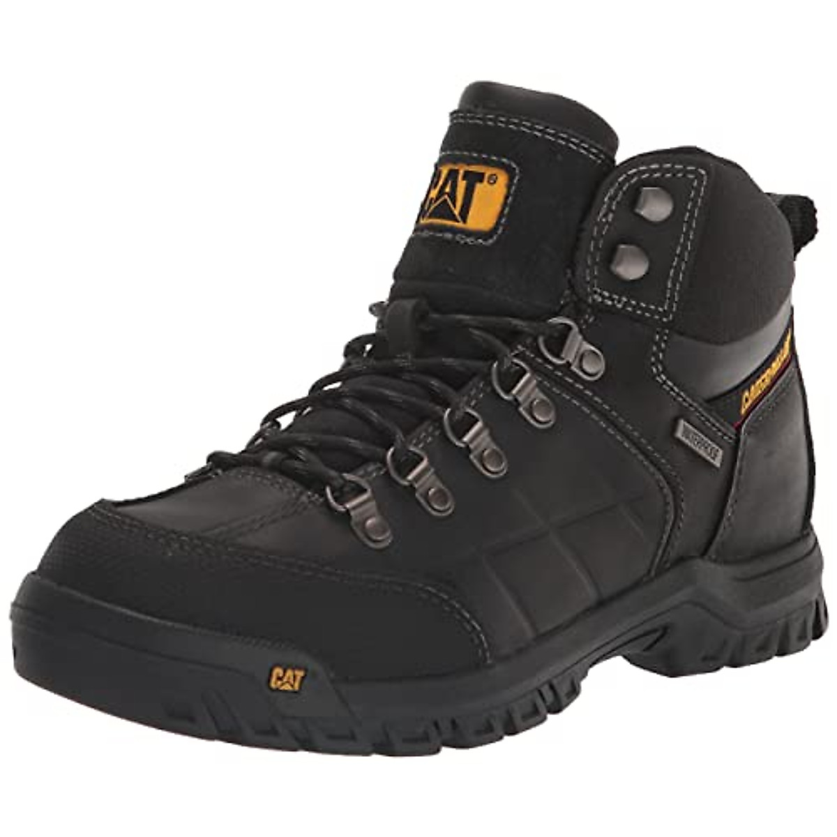 Cat Footwear Men's Threshold Waterproof Soft Toe Work Boot, Black, 10