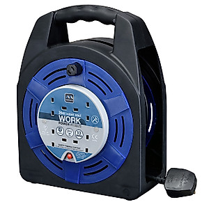 Masterplug Hand Bag Cassette Reel Blue 20m 13a 4skt
