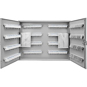 Barska Key Lock Key Cabinet Lock Box with Numbered Hooks and Tags - 320 POSITION - WHITE TAGS