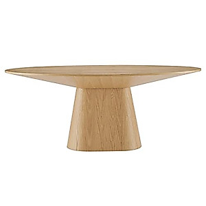 Modway Provision Dining-Tables, 43.5" L x 75" W x 30" H, Oak