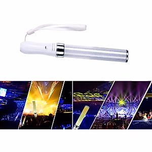 GOCTOS Multicolor LED Glow Sticks, Party Flashing Light, 15 Color Changing 2 Lighting Modes Flashing Light Stick for for Party Supplies, Festivals, Raves, Birthdays, Parking Guides, Dog Walkers Safety