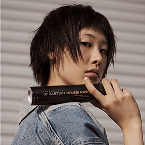 Sebastian Mousse Forte, Strong-Hold Mousse for Professional Hair Styling, 7 oz