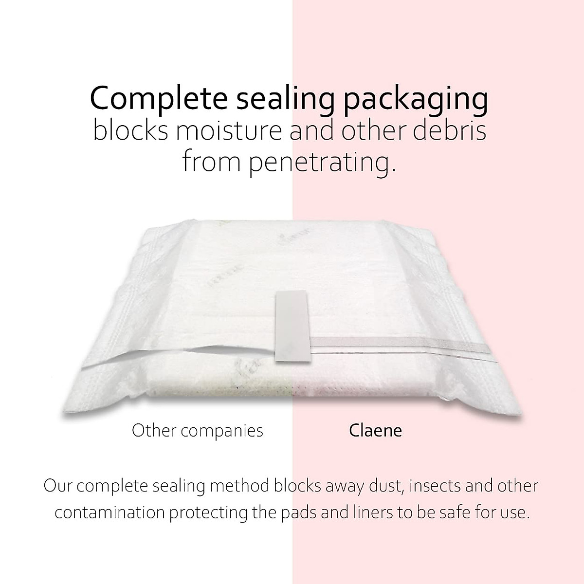 Claene Organic Cotton Panty Liners, Unscented, Panty Liners for Women, Thin, Cruelty-Free, Breathable Organic Panty Liners for Women, Light Incontinence, Natural, Vegan, Menstrual (Regular, 50 Count)