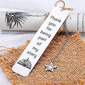 Teacher Appreciation Gifts for Women Men Retirement Birthday Gift for Teacher from Student Thank You Bookmark for Coworker Friend Valentines Day Graduation Gift for Him Her Reading Gift for Book Lover