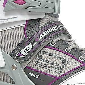 Roller Derby Aerio Q-60 Women's Inline Skates - White/Grey - Size 08
