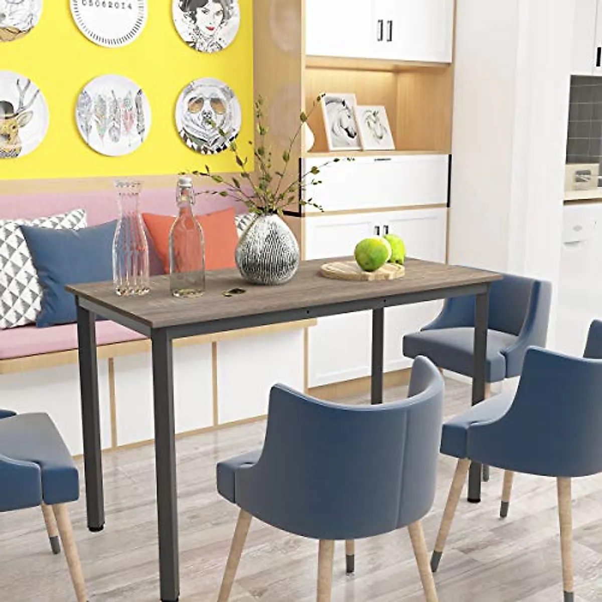 Weehom Computer Desk Home Office Writing Desk Study Laptop/Dining Table