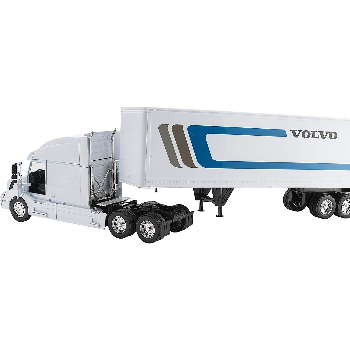 Wheel Master International Lonestar Tractor Trailer Play Toy Truck Vehicle for Kids, Lonestar Design, with Functions, Pre Built Semi, Realistic Look and Openable Doors Great Gift for Children