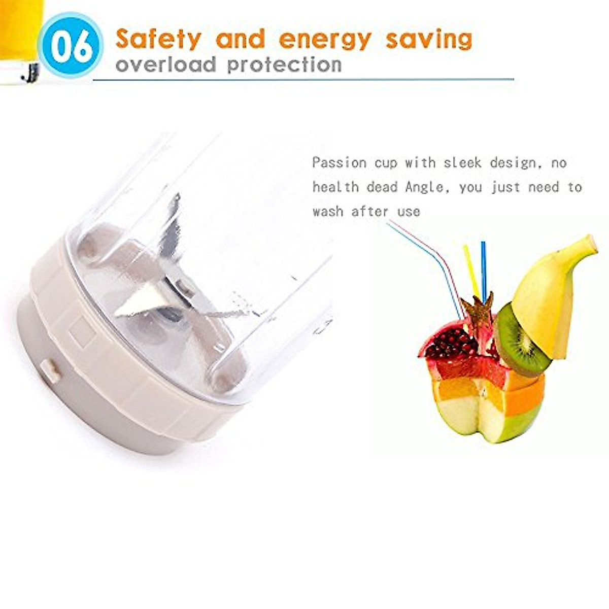 Shake N Take Juice Machine Multifunctional Mini Electricity Juicer Squeezers Portable Pocket Sports Bottle Blender