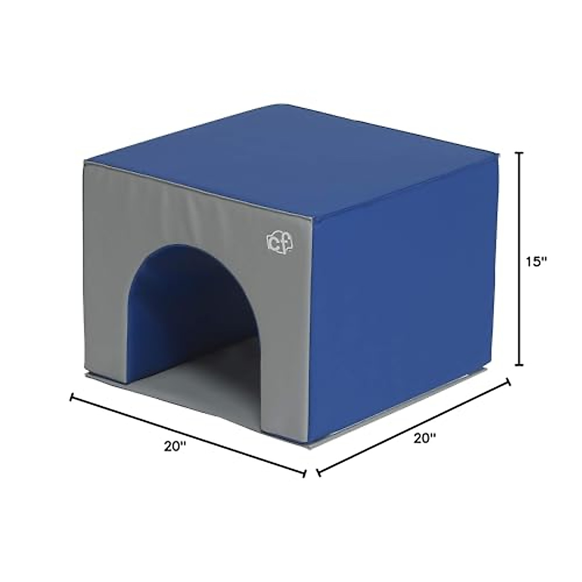 Children's Factory Crawl Through Soft Play Tunnel, Foam Indoor Toddler/Baby Climbing Toys, Baby Crawling Toy for Playroom/Preschool/Classroom