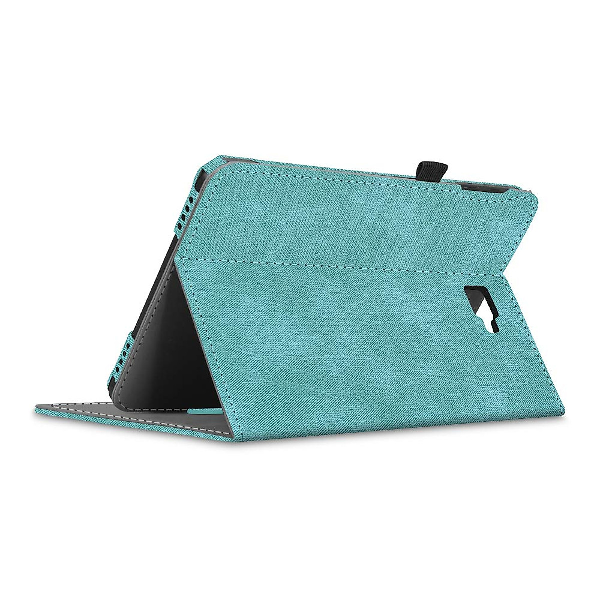 Fintie Case for Samsung Galaxy Tab A 10.1 (2016 NO S Pen Version), [Corner Protection] Multi-Angle Viewing Stand Cover with Pocket Auto Sleep/Wake for Tab A 10.1 (SM-T580/T585/T587), Turquoise
