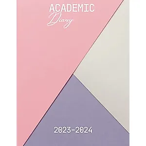 A4 Academic Diary 2023-2024: A Customizable 2023-2024 Planner for Time Management, Goal-Setting, and Reflective Practice, Teacher lesson planner 2023 2024
