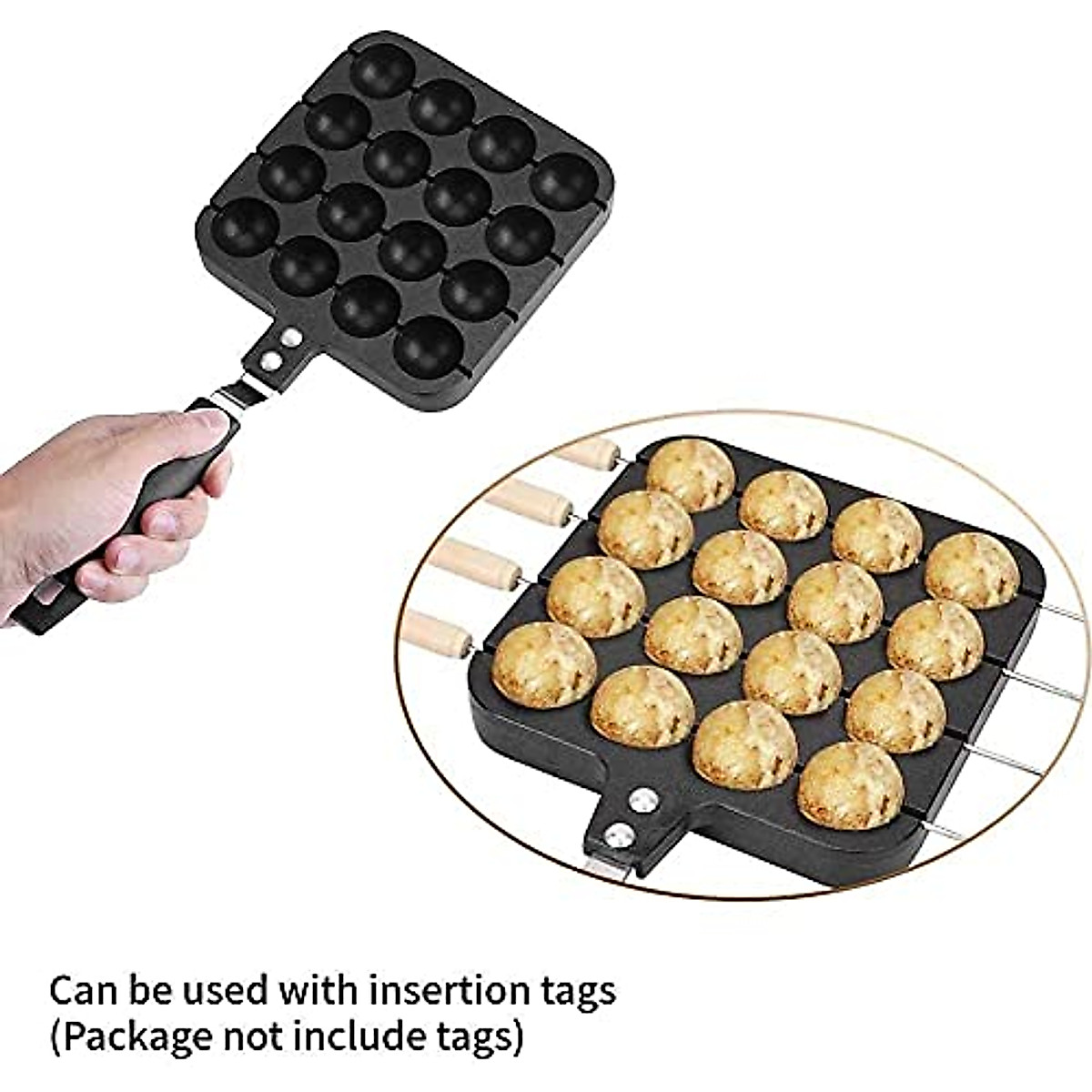 Takoyaki Grill Pan premium Material Non-Stick Plate Round Pancakes Cooking Tools Baking Mold Tray Home Kitchen Accessories