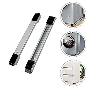 Veemoon 3pcs Furniture Washing Machine Dolly for Washer and Dryer Furniture Dolly Mobile Roller Mobile Washing Machine Base Dolly Extendable Appliance