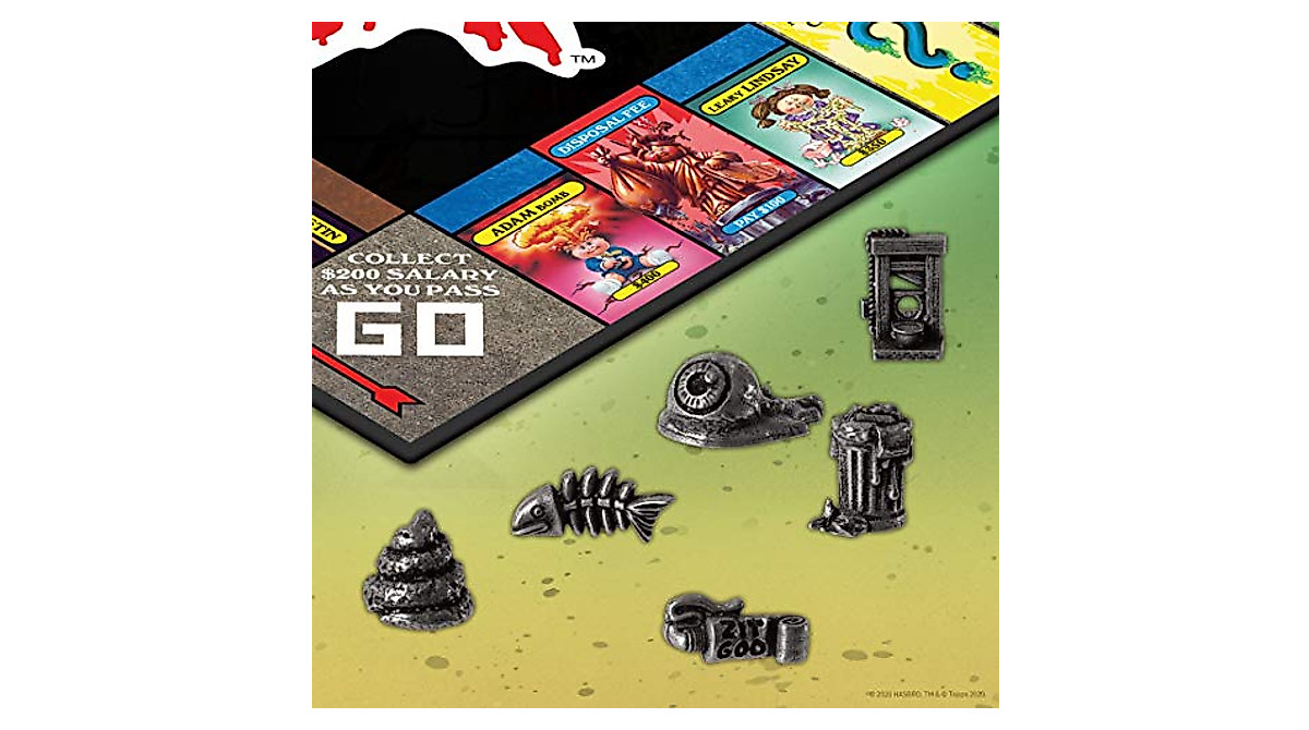 Collectible Garbage Pail Kids Monopoly Game