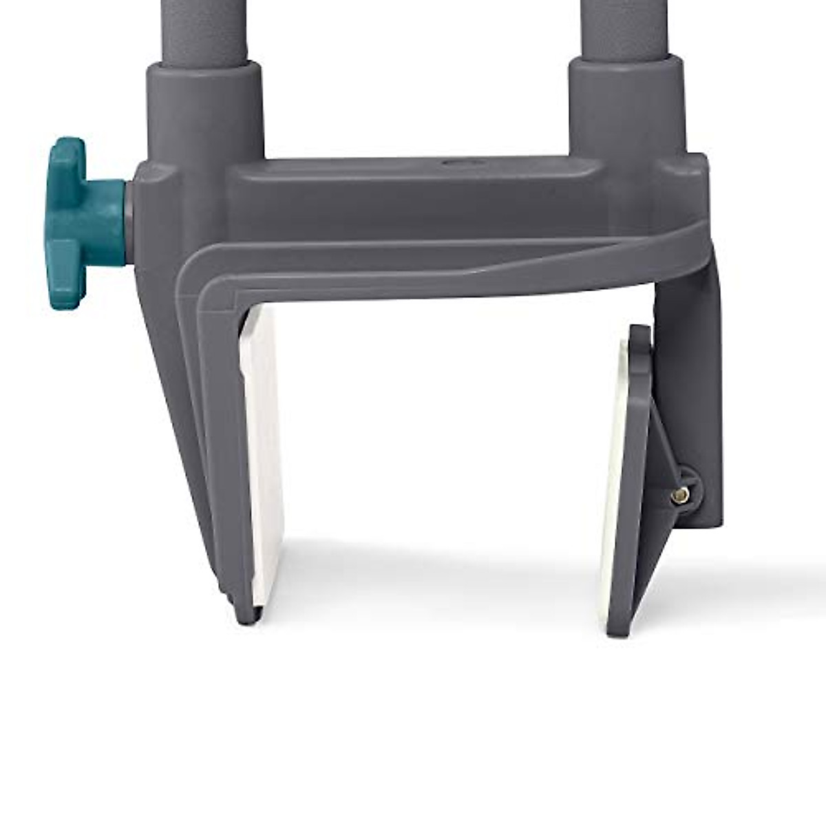 Medline Deluxe Plastic Tub Grab Bar, Microban Protection, 250lb Weight Capacity, Grey