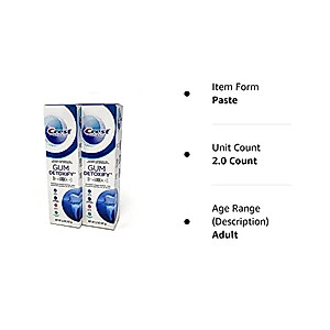 Crest Ultra Pro Health Gum Detoxify Tooth Paste (2-Pack)