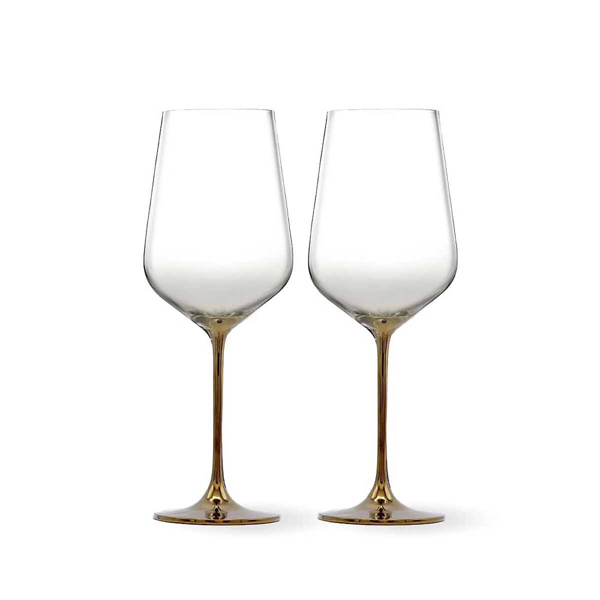LEMONSODA Full-Bottle Premium Artisan Copper Wine Glasses (750 mL / 25 fl. oz) (Set of 2)
