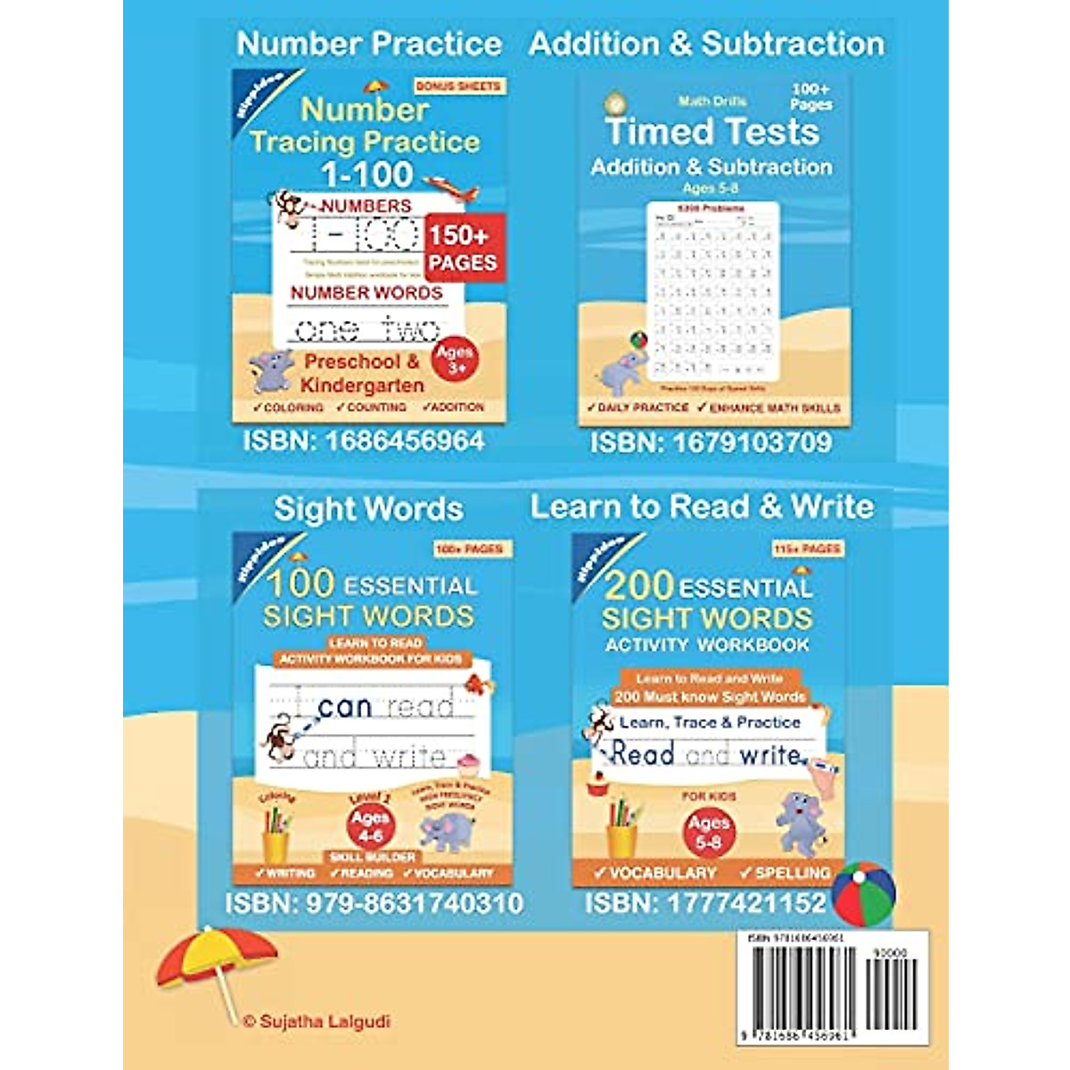 Trace Letters: Alphabet Handwriting Practice workbook for kids: Preschool writing Workbook with Sight words for Pre K, Kindergarten and Kids Ages 3-5. ABC print handwriting book