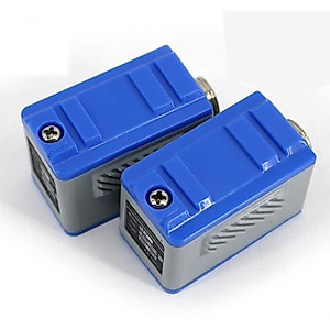 VTSYIQI Portable Ultrasonic Flowmeter Sensor Probe TS-2 Small Size Transducer with DN25-100mm for Handheld Ultrasonic Flow Meter TUF-2000H TUF-2000P