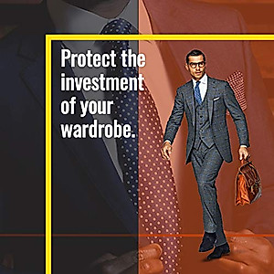 Moth Traps Closet Clothing - Clothes Moths Protection Trap with Unique Hanging Design (6 Traps)