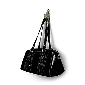 Indoor Outdoor Brushed Nickel Metal Hooks 3 Hooks 6 Strips 1 Small 2 Medium