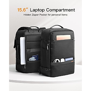 Inateck 42L Carry On Travel Backpack, Airline Approved Extra Large Cabin Luggage Backpack for women men Fit 15.6 Inch Laptop Notebooks for Weekender