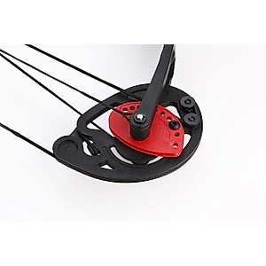 PANDARUS Compound Bow Archery for Youth and Beginner, Right Handed,19”-28” Draw Length,15-29 Lbs Draw Weight, 260 fps (Black Right Handed)