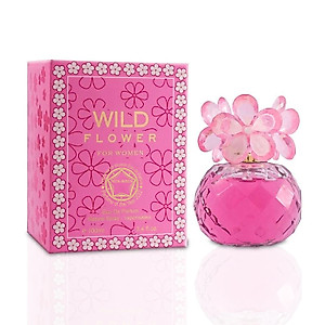 META-BOSEM Wild Flower Pink, Women Perfume Eau de Parfum Natural Spray - Floral Notes - Sweet Fresh Scent - Great Holiday Gift - for All Day Use - a Classic Bottle, 3.4 Fluid Ounce/100Ml