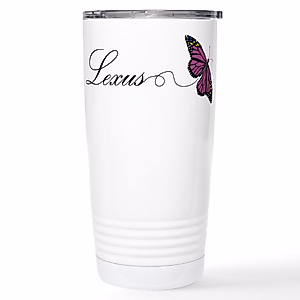 CafePress Lexus Stainless Steel Travel Mug Stainless Steel Travel Mug, Insulated 20 oz. Coffee Tumbler