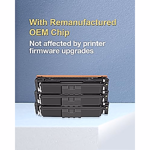 (with Chip) 069H Toner Cartridge Replacement for Canon 069 CRG069 CRG069 H CRG-069 H for imageCLASS MF753Cdw MF751Cdw LBP674Cdw Printer (Yellow 2 Pack)