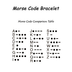 LINY Personalized Inspirational Gifts for Women, Motivational Beaded Bracelets Encouragement Meaningful Gifts for Daughter Granddaughter Best Sister Friends (Morse Bracelet for Son-B)