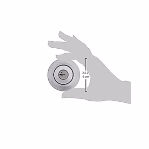 Kwikset 690T 26D SMT RCAL RCS 690 Tylo Keyed Entry Knob And Single Cylinder Deadbolt Combo Pack Featuring Smart Key, Satin Chrome