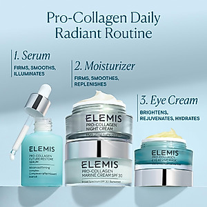 ELEMIS Pro-Collagen Night Cream, Moisturizer Face Cream, Hydrating Face Moisturizer for Dry Skin, Best Moisturizer for Aging Skin, Anti Aging Cream for Face, Firming Facial Cream