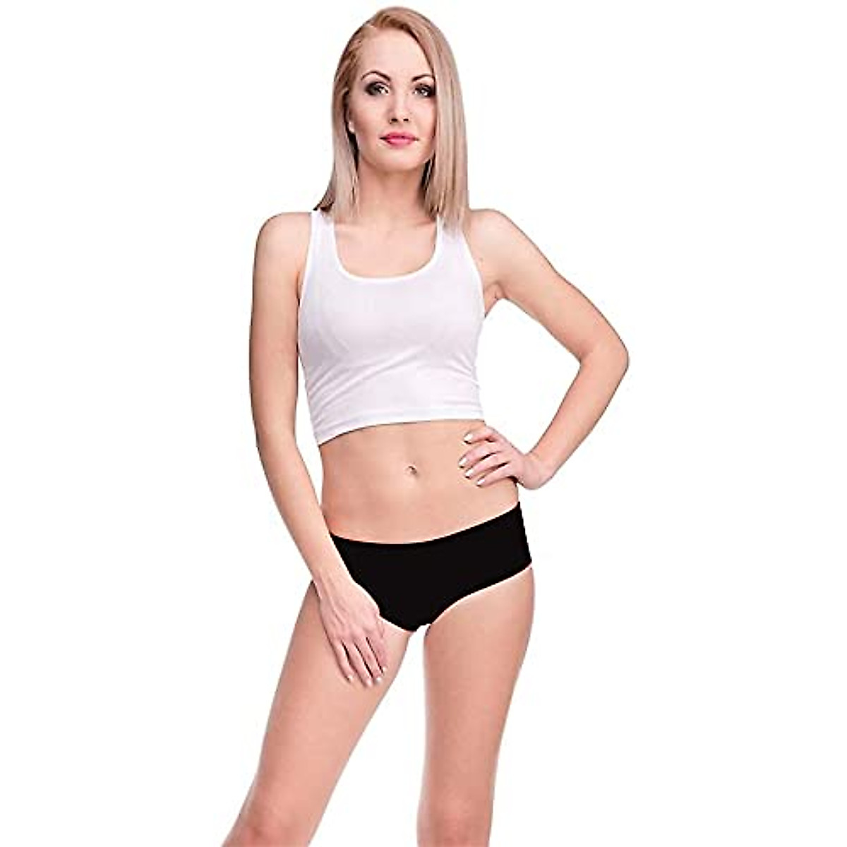 Unique Costume Funny Underwear for Women Funny Womens Underwear Funny Panties cat Underwear for Women (Large/X-Large, Black-Anal Slut)