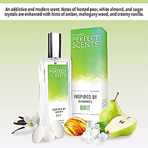 Perfect Scents Fragrances, Inspired by Burberry Brit, Women’s Eau de Toilette, Vegan, Paraben Free, Never Tested on Animals, 2.5 Fluid Ounces