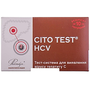 Cito Test HCV Rapid Test for The Determination of Hepatitis C antibodies