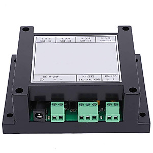Walfront Repeater Photoelectric Isolation Built‑in DC/DC Isolated Power Supply Module Industrial Grade 4‑Channel RS485 Hub Sharer Splitter 300bps-115.2Kbps
