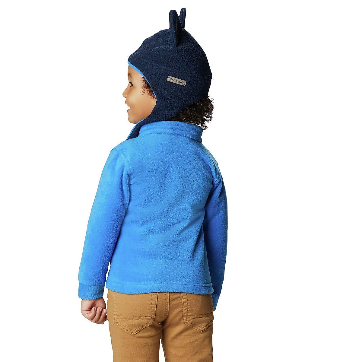 Columbia Toddler Boys Steens Mt II Fleece, Super Blue, 2T