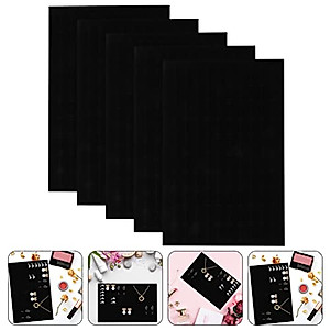 FOMIYES 3pcs Jewelry Box sponge necklace display jewelry supply jewelry supplies insert jewelry trays foam insert pads jewelry insert display mat jewelry organizer ring storage mat travel