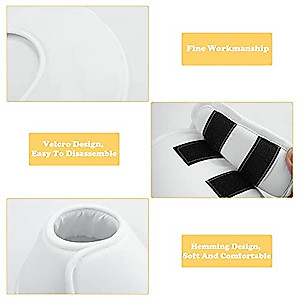 Cute Seagulls Soft Dog Cone Collars Protective Adjustable Cat Recovery Collar to Stop Licking L