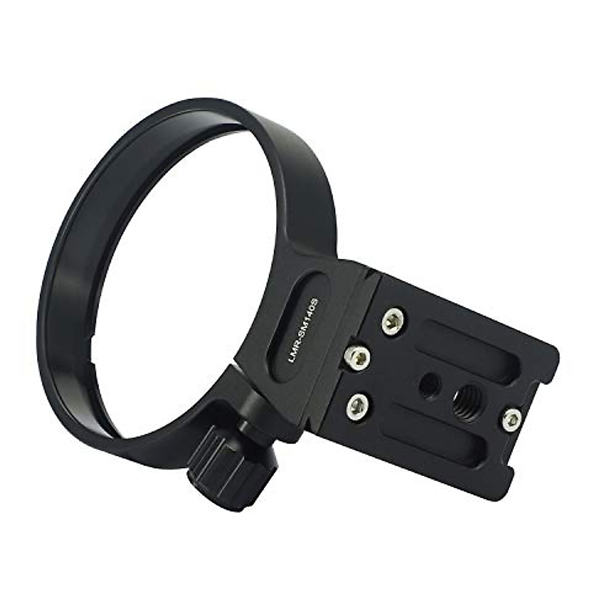 Haoge LMR-SM140S Lens Collar Replacement Foot Tripod Mount Ring Stand Base for Sigma 100-400mm F5-6.3 DG DN OS Lens Sony E Mount Art 105mm F1.4 DG HSM Built-in Arca Type Quick Release Plate