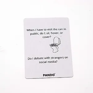 PANDO - The Party Game and Conversation Starter for Friends and Family - Icebreaker Game and Get to Know You Game - Compete to Answer Unpredictable Trivia Questions About Your Friends and Family