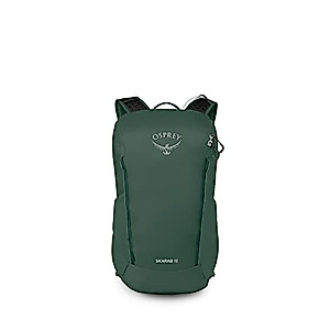Osprey Skarab 18L Men's Hiking Backpack with Hydraulics Reservoir, Tundra Green, One Size