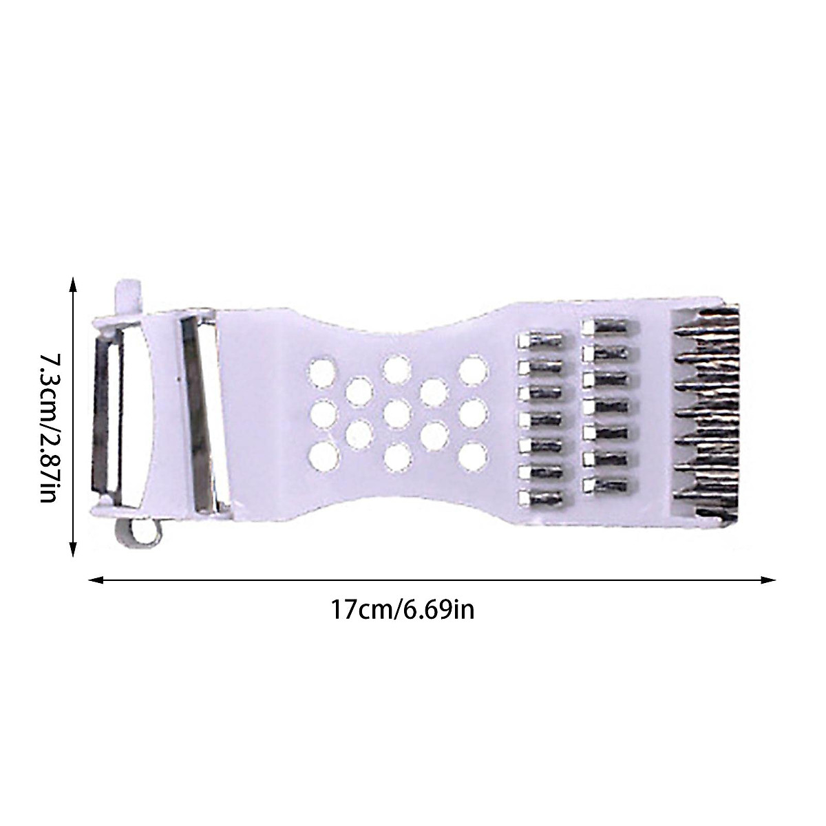 5-in-1 Peeler Grater,Melon Planer Practical Kitchen Peeling Tools, Vegetables Cutter For Cucumbers, Potatoes, Carrots, 17*7.3*1CM