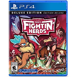 Them's Fighting Herds: Deluxe Edition (PS4) and Sonic Frontiers - PlayStation 4 Bundle