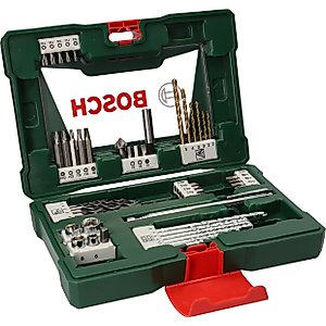 Bosch 2607017314 Drill-/Screwdriver Bit Set "V-Line" with Tin-Coating 48 Pcs